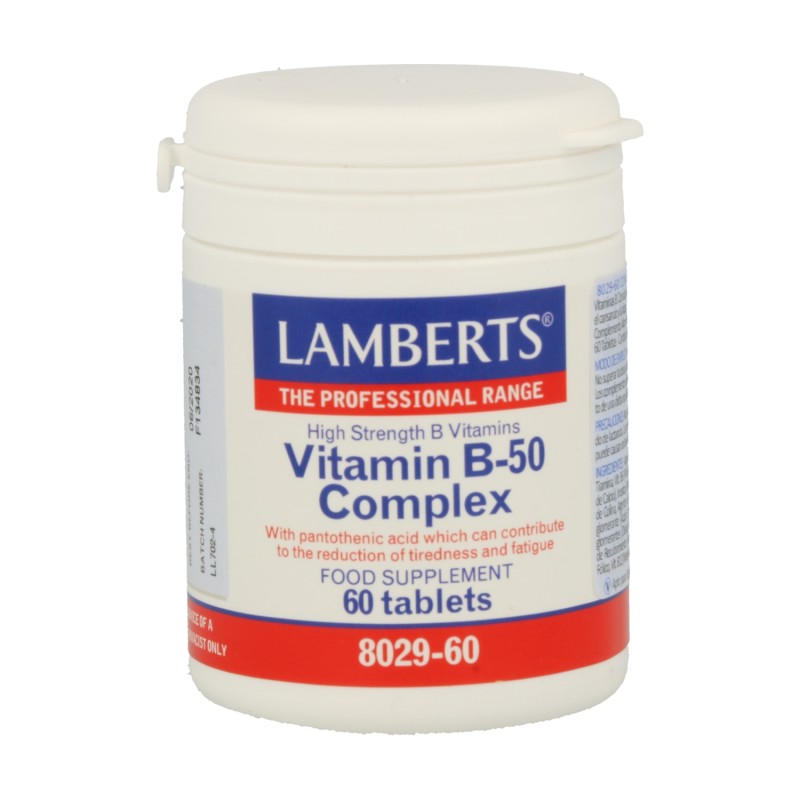 VITAMINA B50 COMPLEX 60 TAB